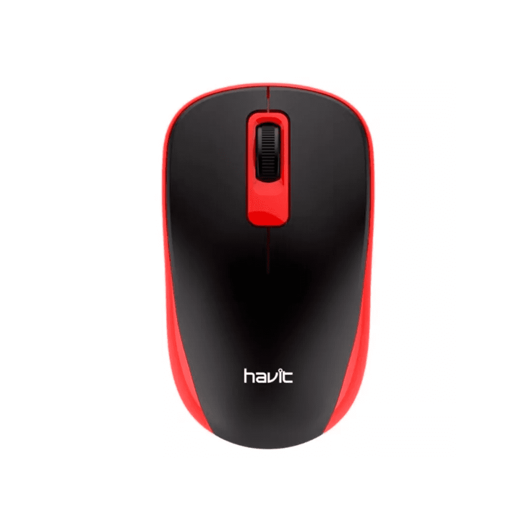 MOUSE HAVIT INALAMBRICO MS626GT USB BLACK/RED
