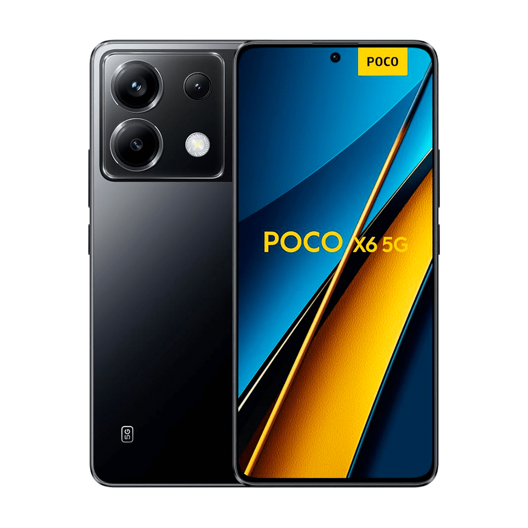 TELEFONO CELULAR POCO X6 256+8 5G BLACK XIAOMI