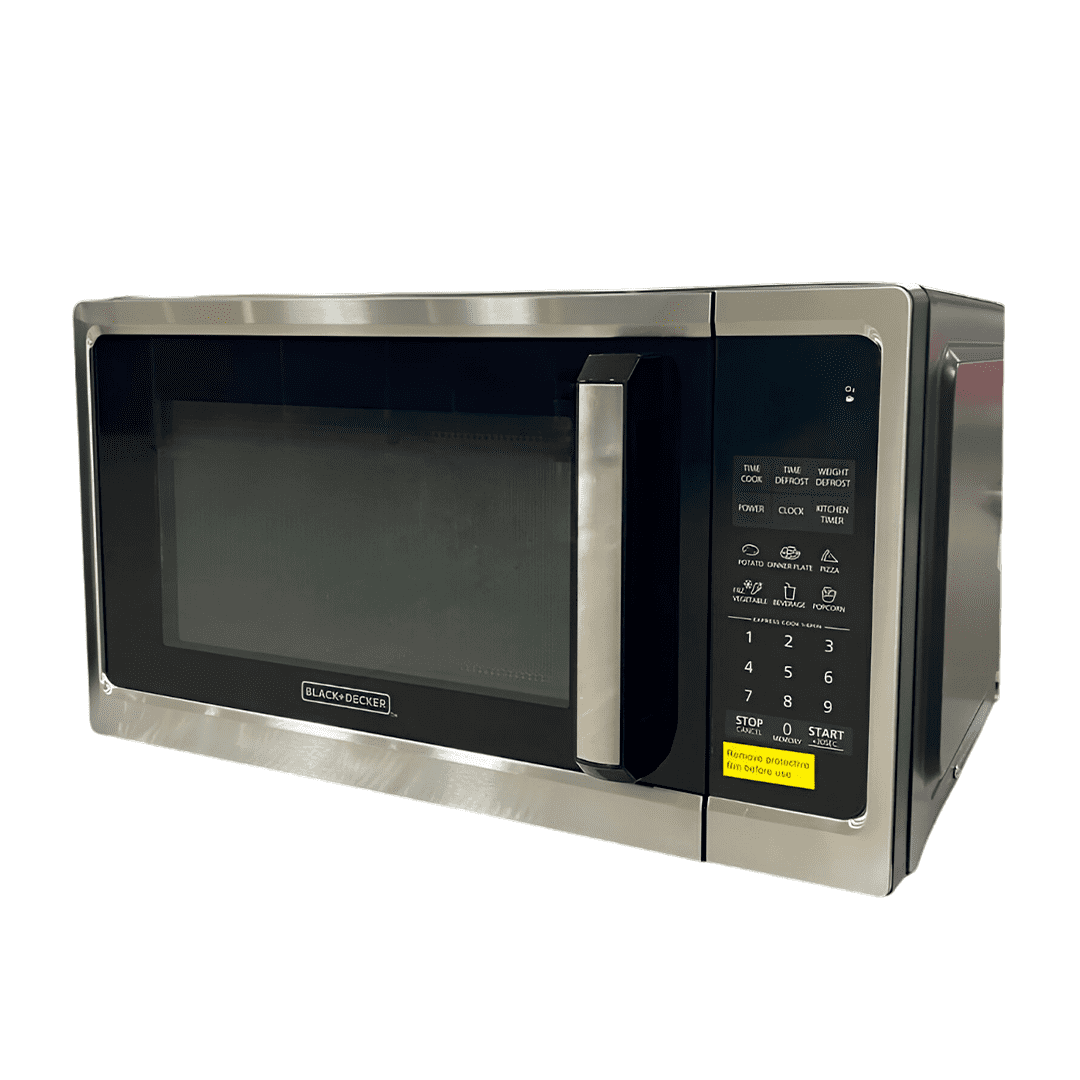 HORNO MICROONDAS BLACK & DECKER EM031MNR-X 1.1 PIES 1000WS INOXIDABLE ...