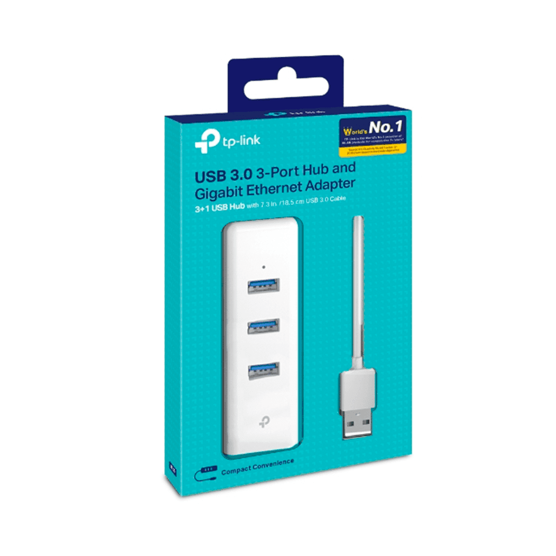 ADAPTADOR UE330 USB 3.0 3 PORT GIGABIT TP-LINK RJ45 ADAPTADOR UE330 USB 3.0 3 PORT GIGABIT TP-LINK RJ45