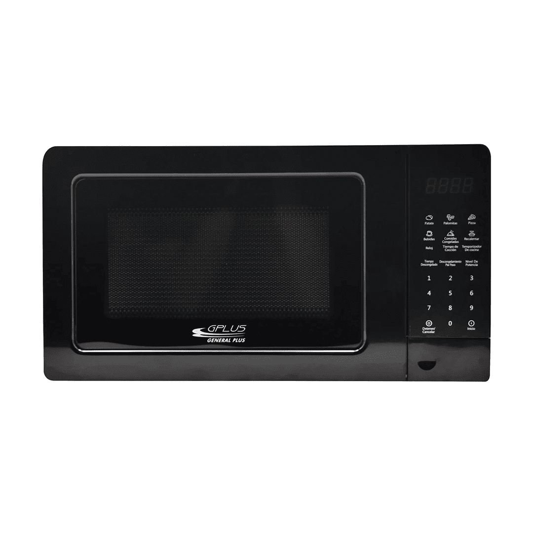 HORNO MICROONDA GPLUS GP-HM20DN 0,7 PIES CU C/DIGITAL REF 2745 NEGRO 110V