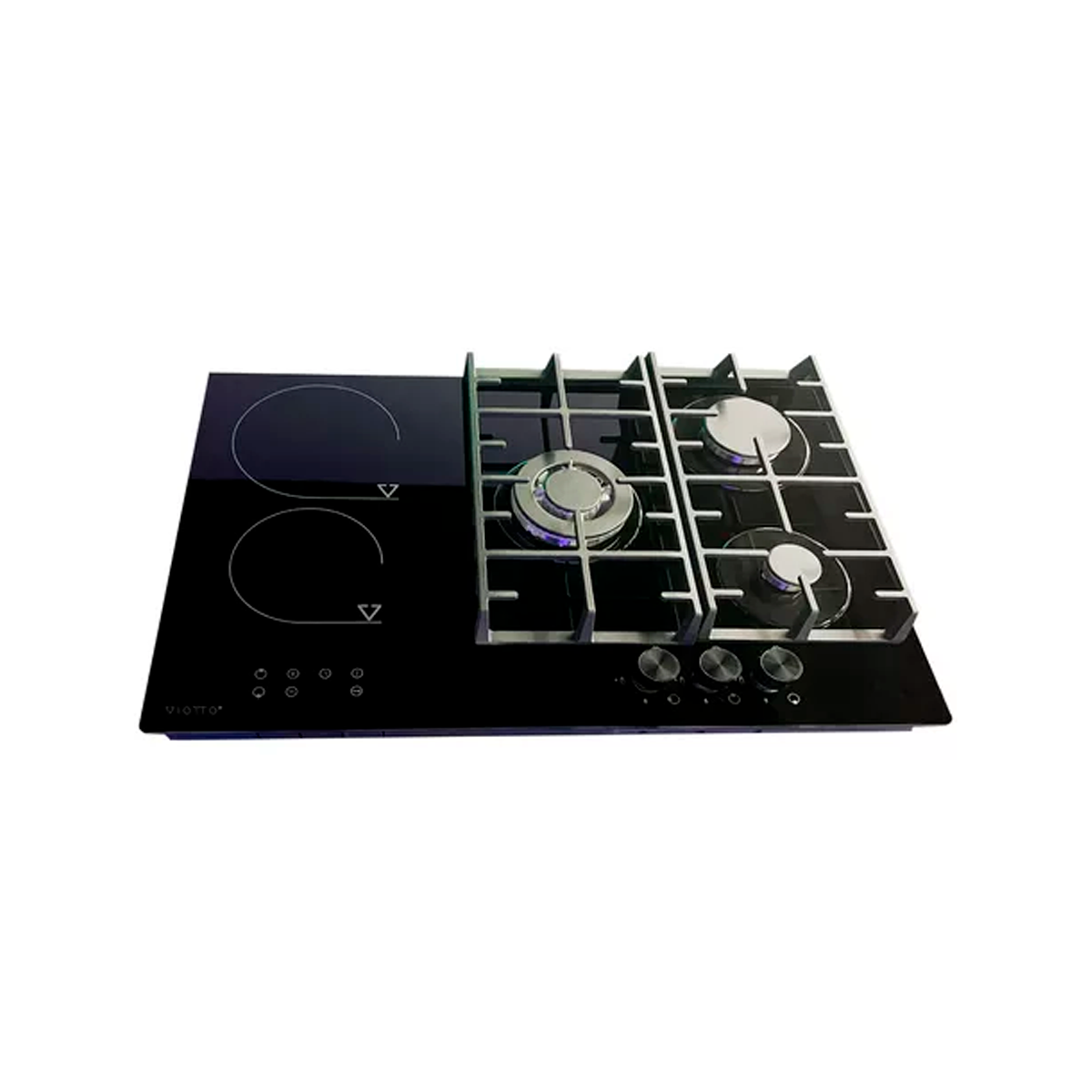 TOPE VIOTTO ELECTRICO VIAP0290270012 VITROCERAMICA 5 HOR 90CM NEGRO ...