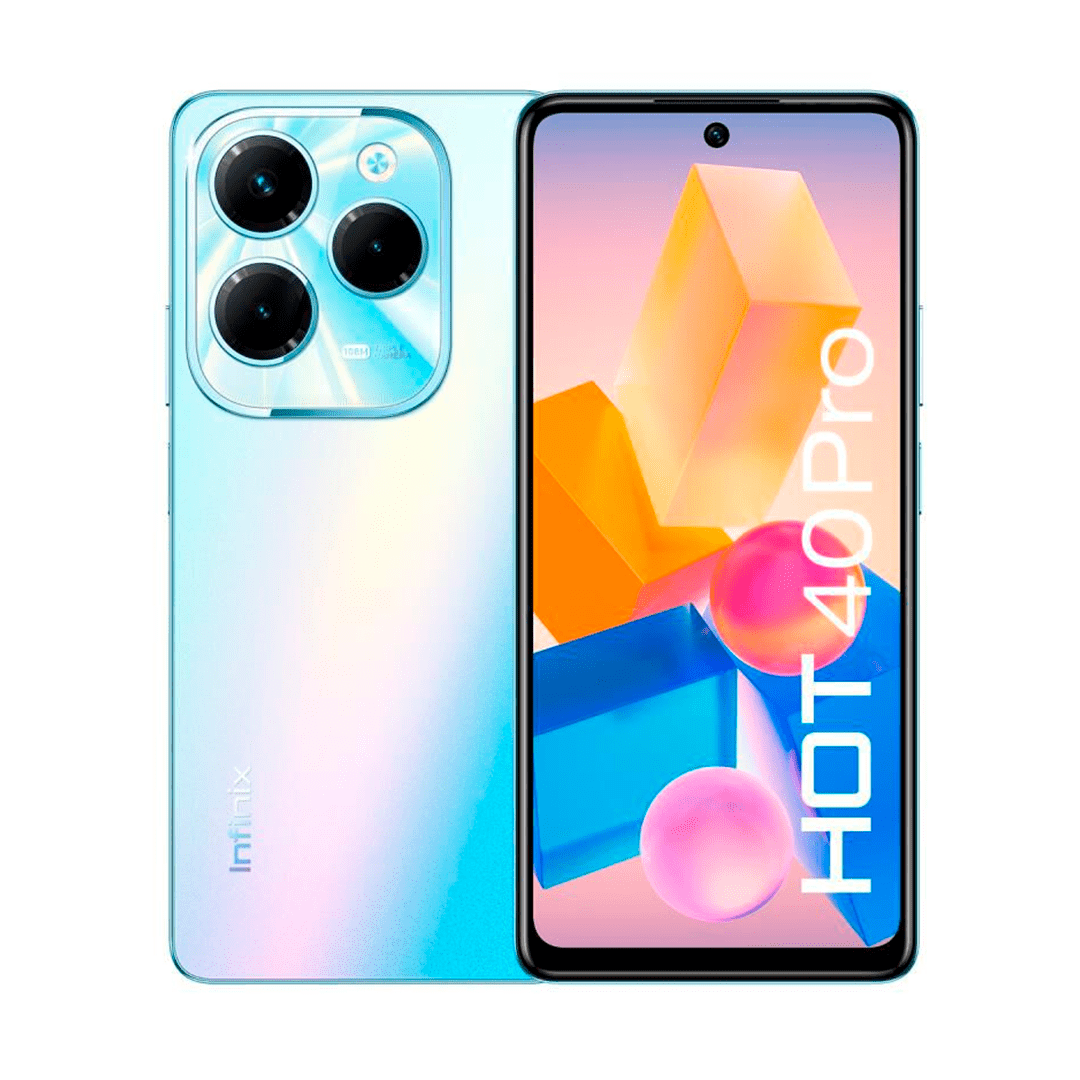 TELEFONO CELULAR INFINIX HOT 40 PRO 256+8 4G PALM BLUE