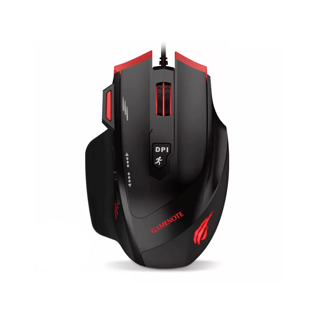 MOUSE HAVIT OPTICAL GAMING MS1005 USB BLACK/RED